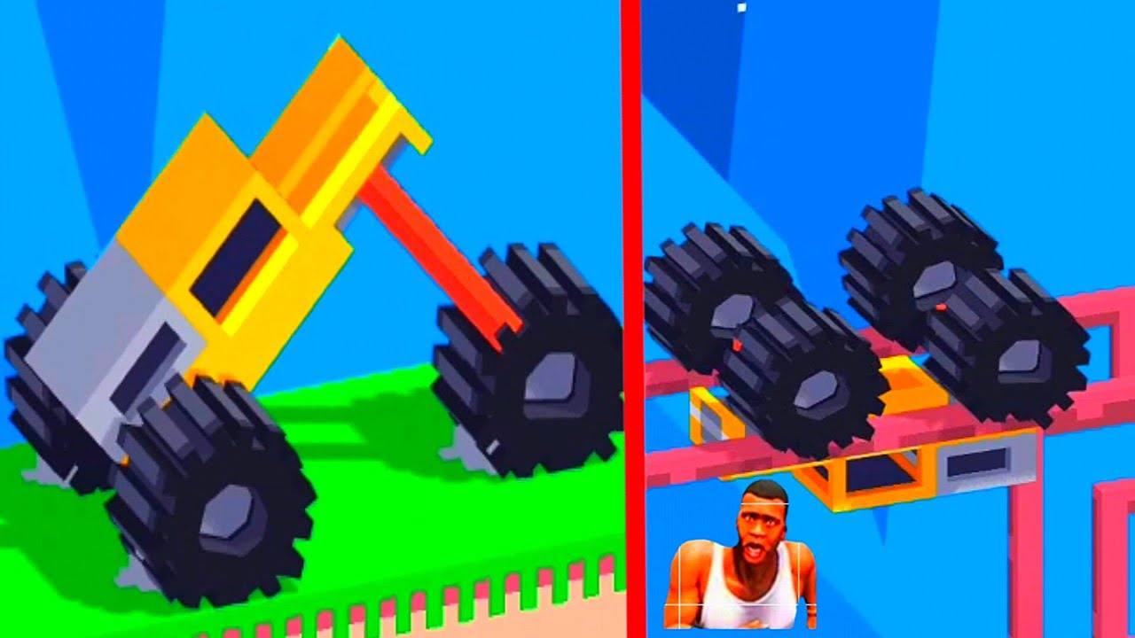 Bina Tayar Wali Ven Salana Best Mad Driver Fancade Game - YouTube