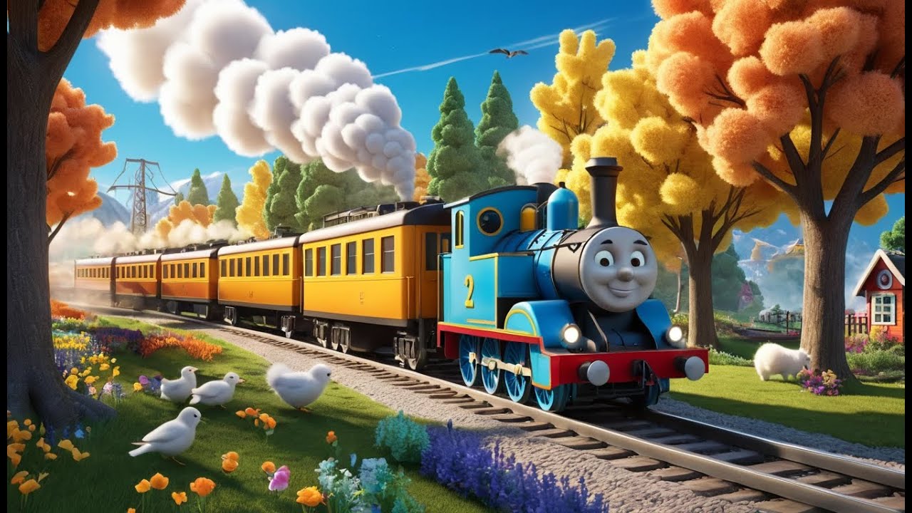 The Train on the Track Goes Choo Choo | Fun Train Song for Kids | Choo ...