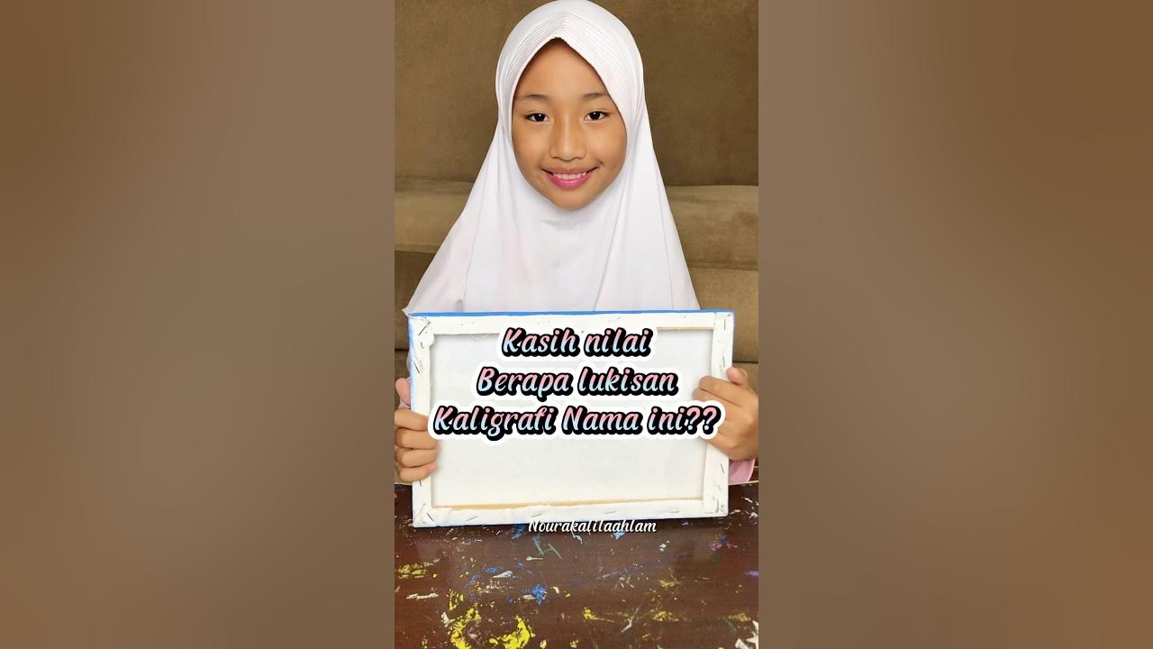 Kasih nilai berapa lukisan Noura ini?? #drawwithme #kasihnilai #art - YouTube