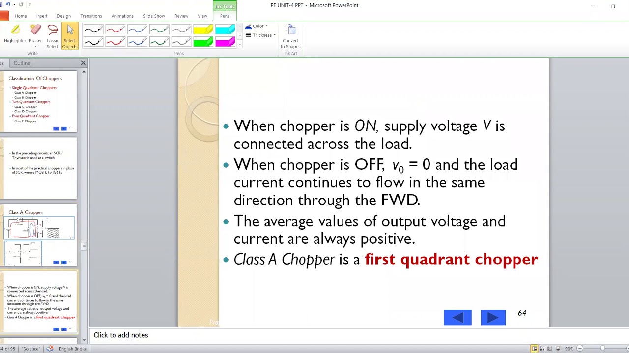 Class A Chopper by D Pradhan - YouTube