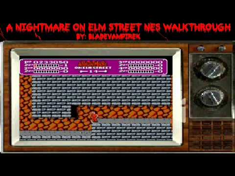 "A Nightmare on Elm Street" Nes Walkthrough PART 3/4 - YouTube