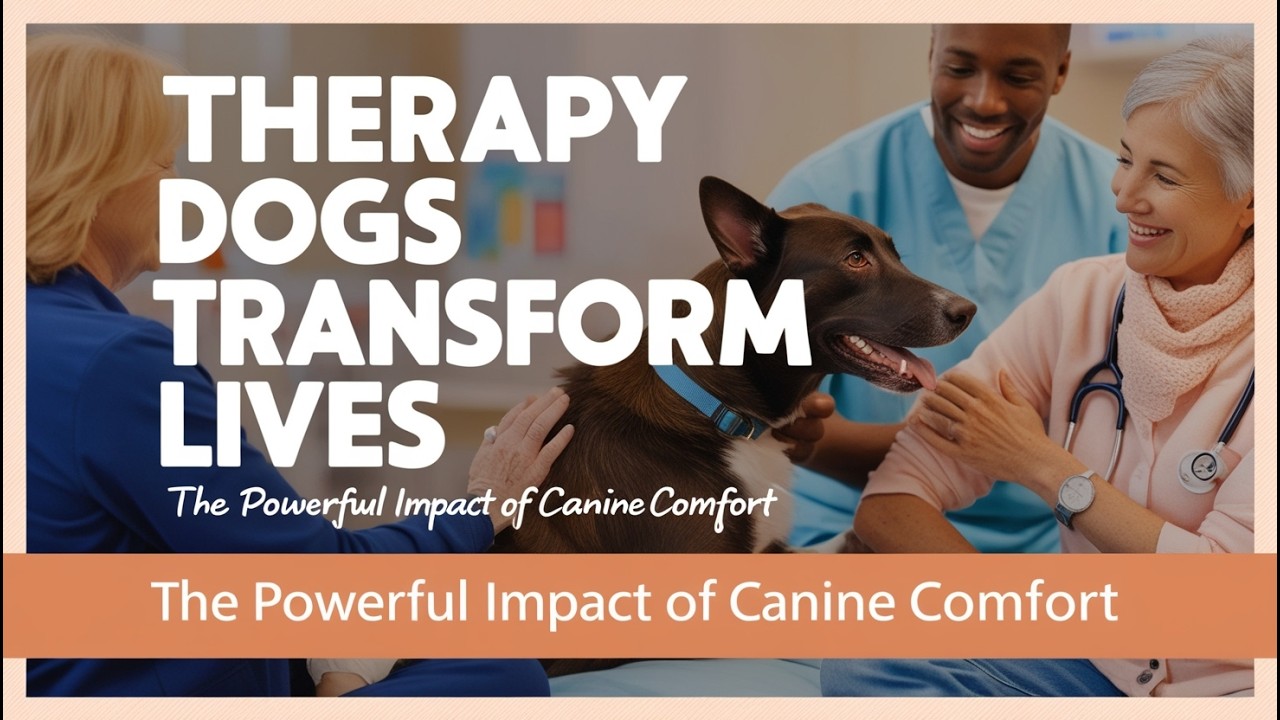 How Therapy Dogs Transform Lives: The Powerful Impact of Canine Comfort ...