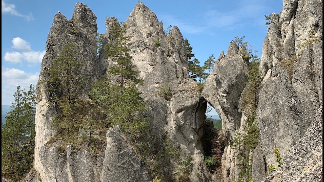 Sulovske Rocks / Súľovské skaly / SLOVAKIA - YouTube