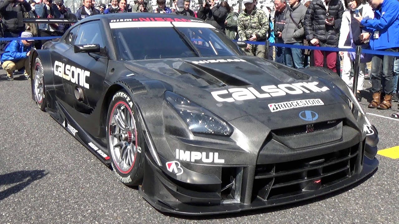 2017 SuperGT GT500 Test Car - YouTube