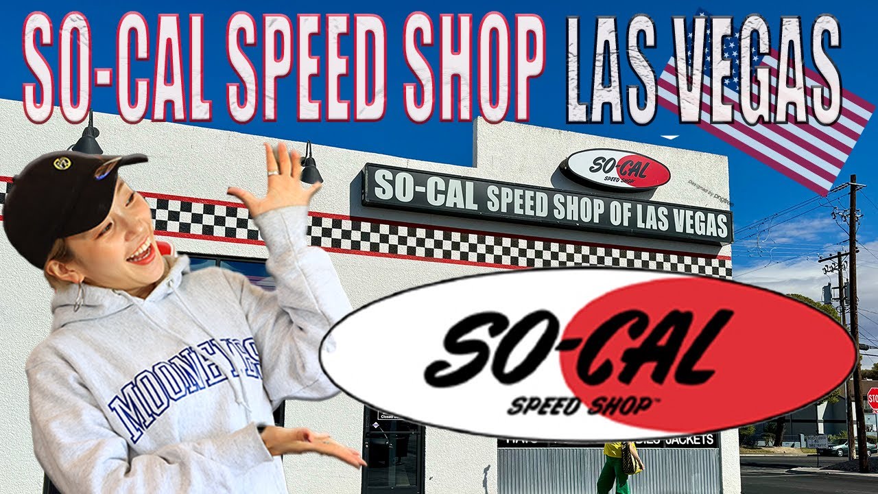 SO-CAL SPEED SHOP Las Vegas, Nevada -MOONEYES Imagineer emi's Shop Tour ...