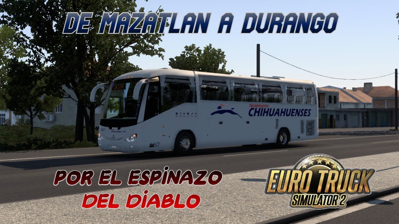 EURO TRUCK SIMULATOR 2: Por el Espinazo del Diablo / Mapa MTS - YouTube