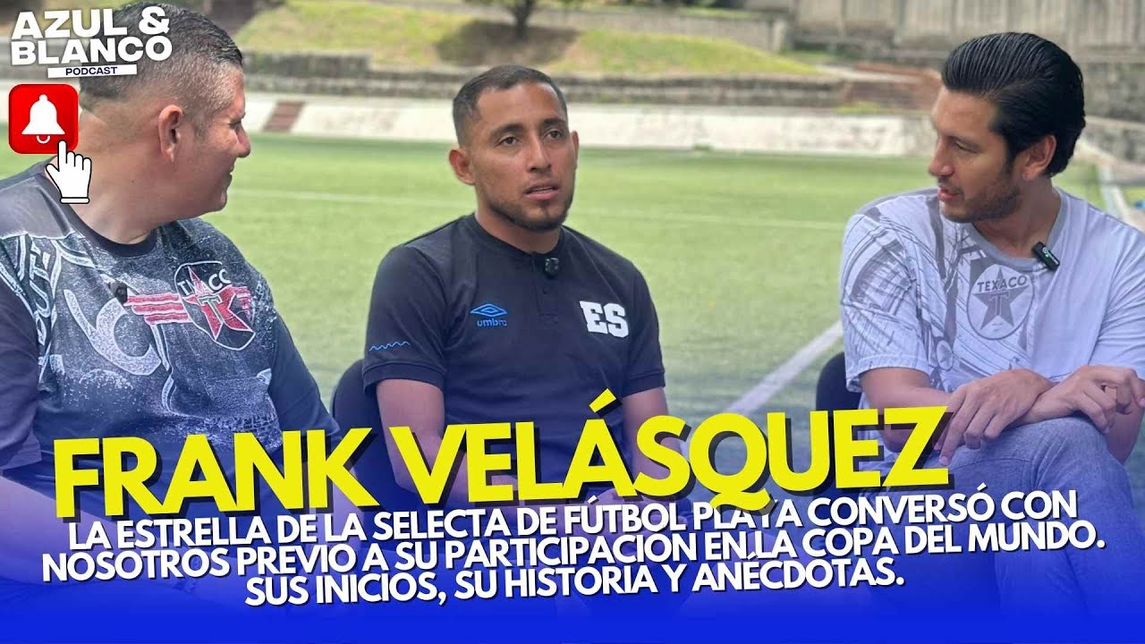 FRANK VELÁSQUEZ: "EL FÚTBOL PLAYA ME CAMBIÓ LA VIDA" - YouTube