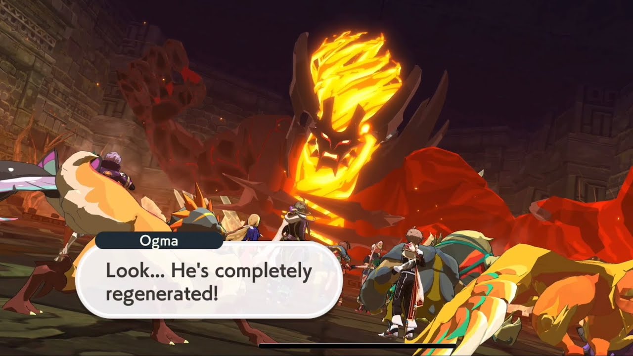 mengalahkan boss magna yang berevolusi menjadi perfect magna monster ...