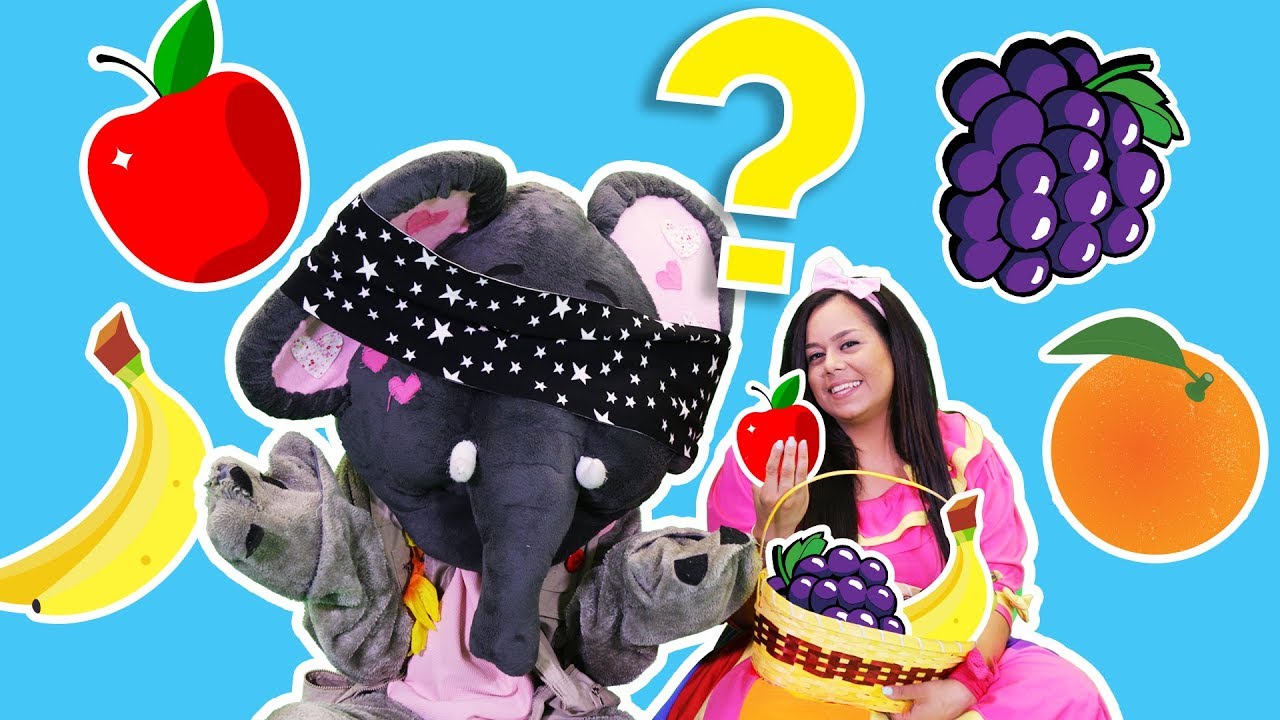 Loly & Falfool - Fruit Guessing - لولي وفيل الفلفول‎ - YouTube