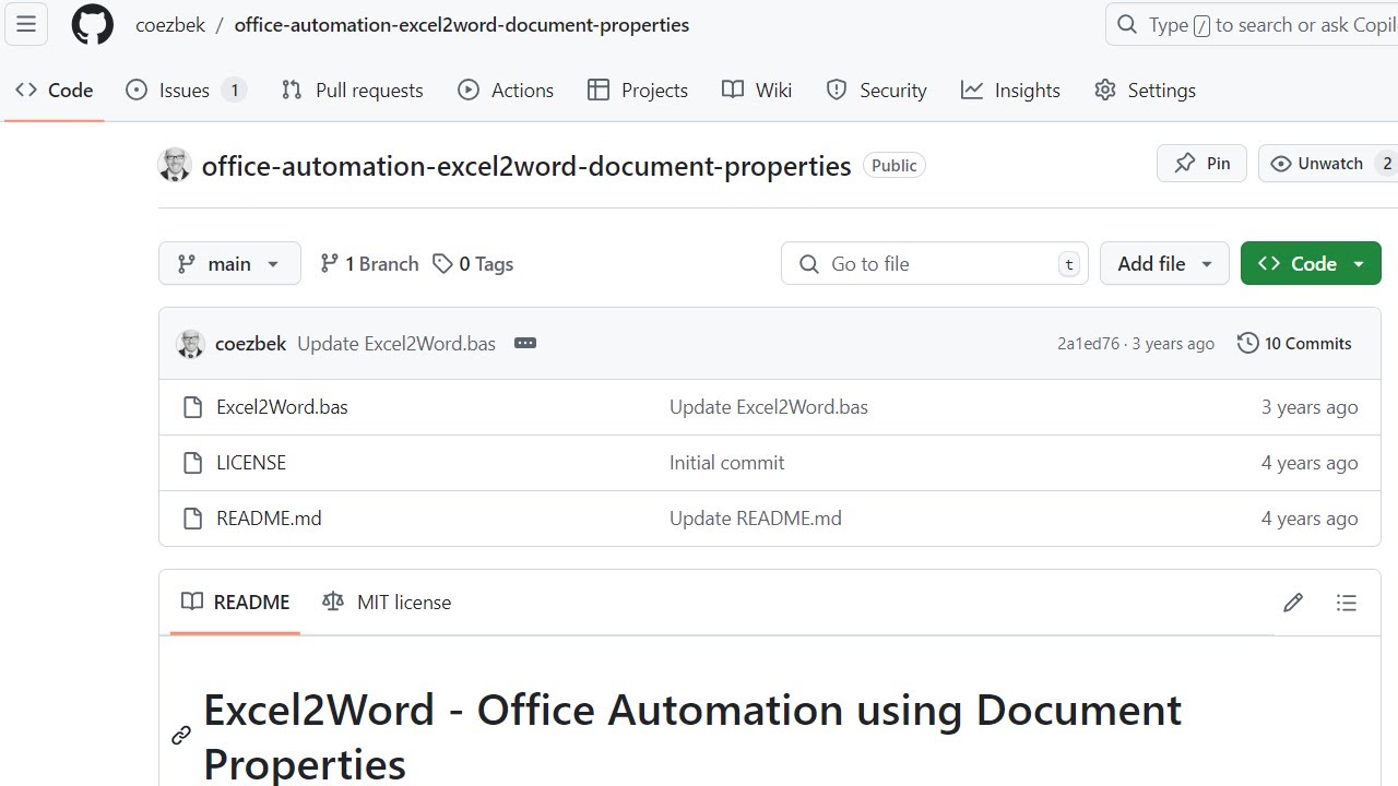 excel2word Marco Solution Demo - YouTube