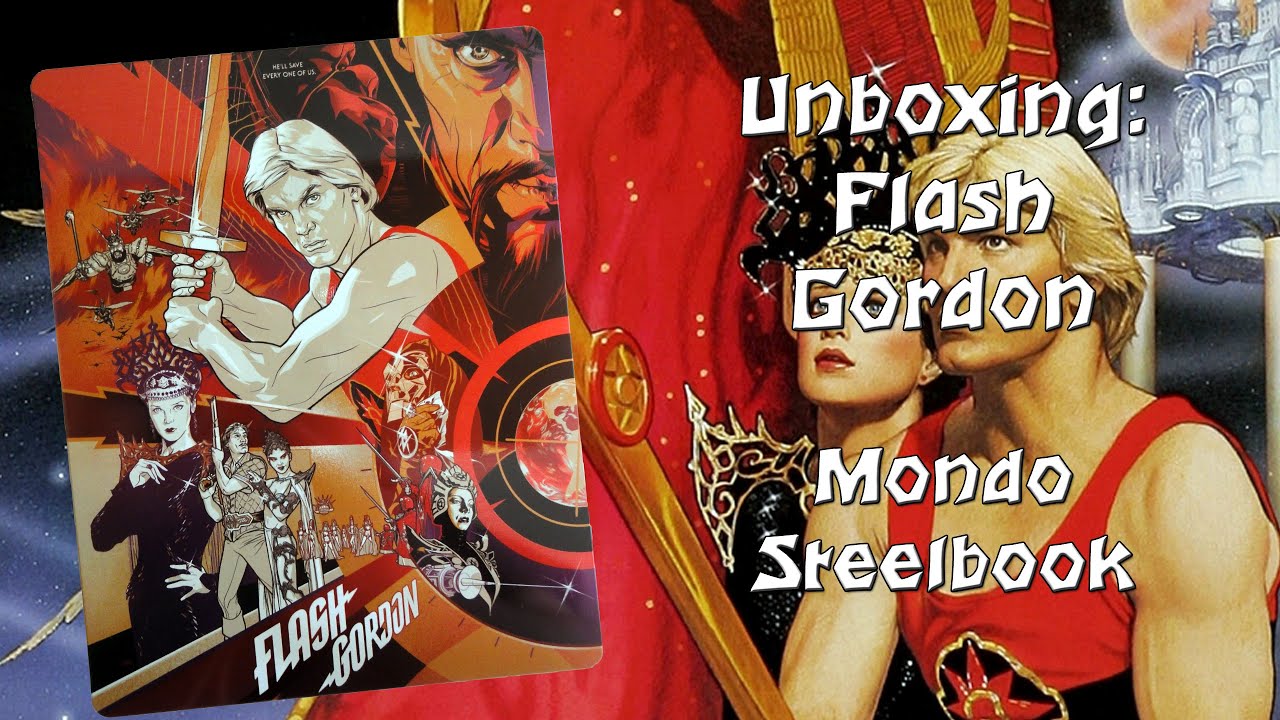 Unboxing - Flash Gordon - Mondo Steelbook Edition - YouTube