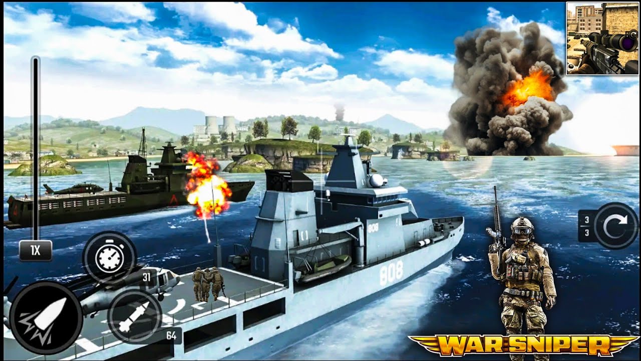 War Sniper: FPS Shooting Game || Gameplay Video (Android, iOS) - YouTube