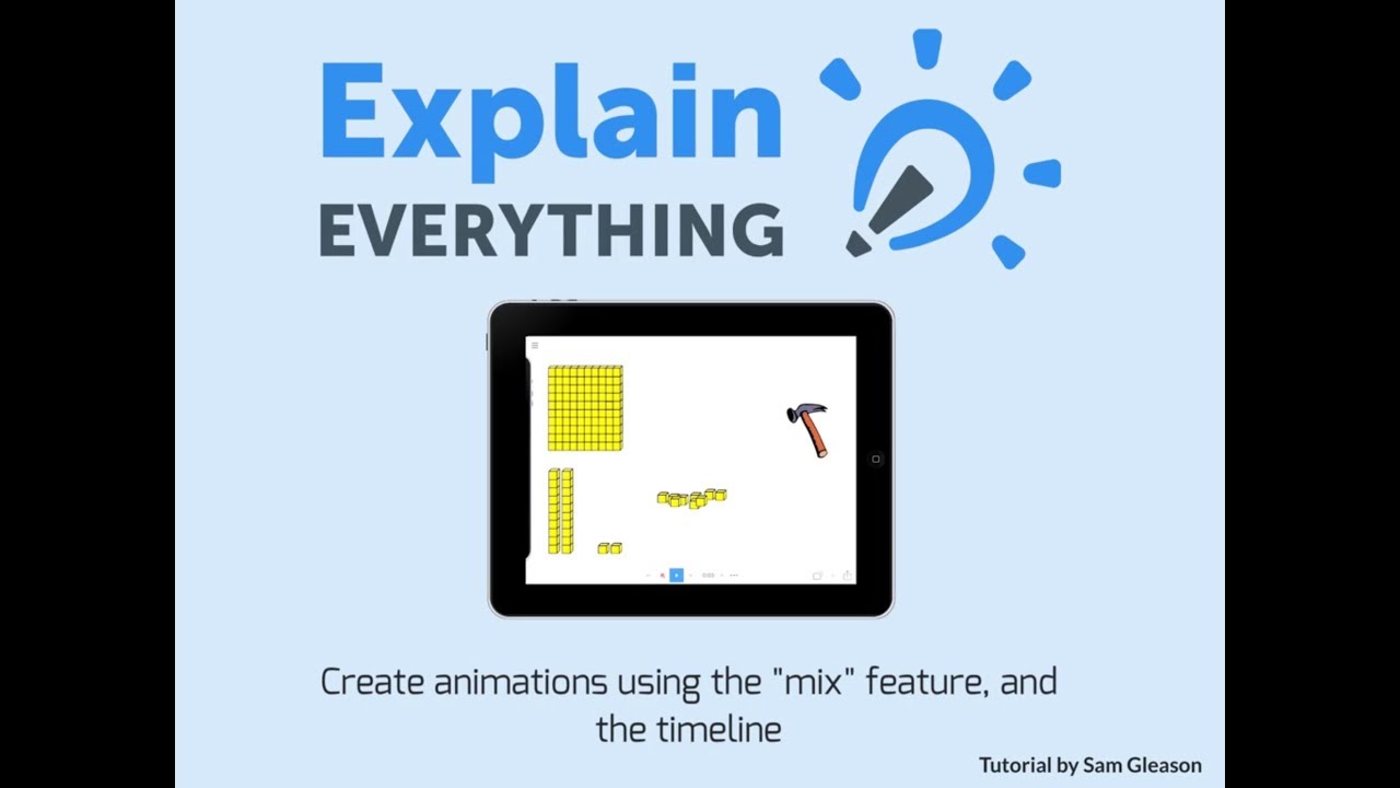 Create Animations Using Explain Everything - YouTube