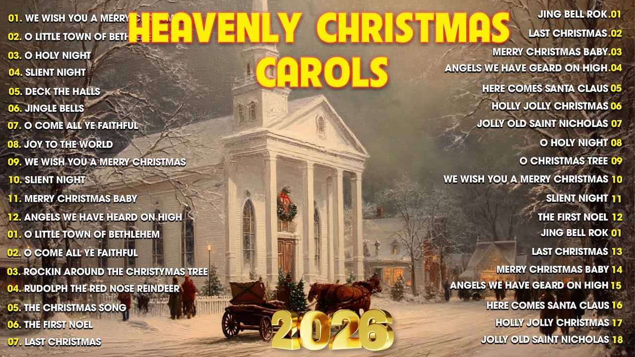 Heavenly Christmas Carols Traditional Church Choir Hymns for a Holy ...