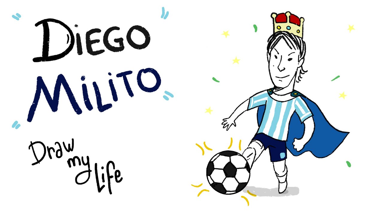 DIEGO MILITO - Draw My Life - YouTube