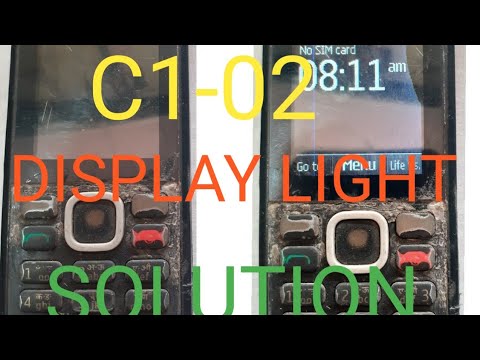 Nokia C1-02 Display light solution Jampar Solution led light Solution 💯 ...