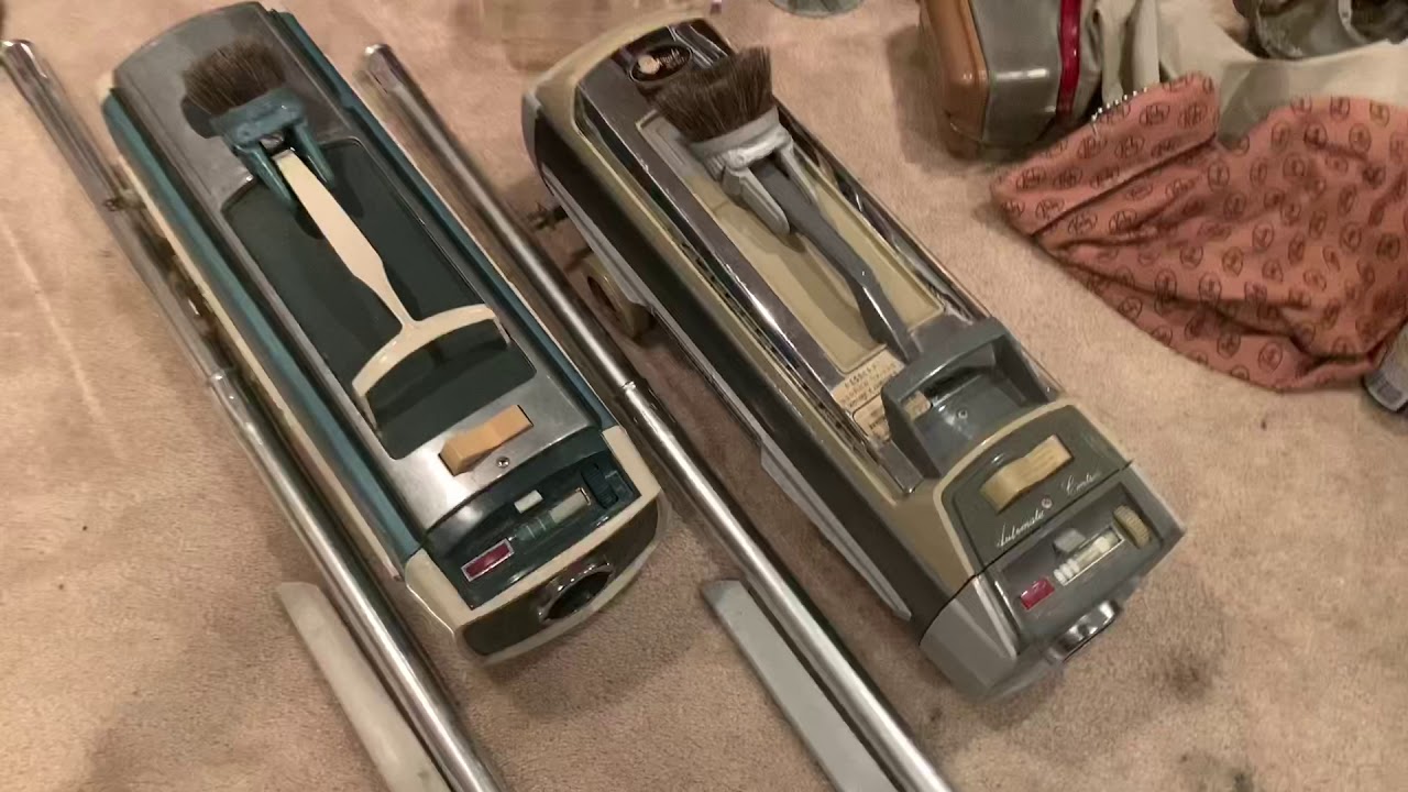 Electrolux 1205 Vacuums Carpet - YouTube