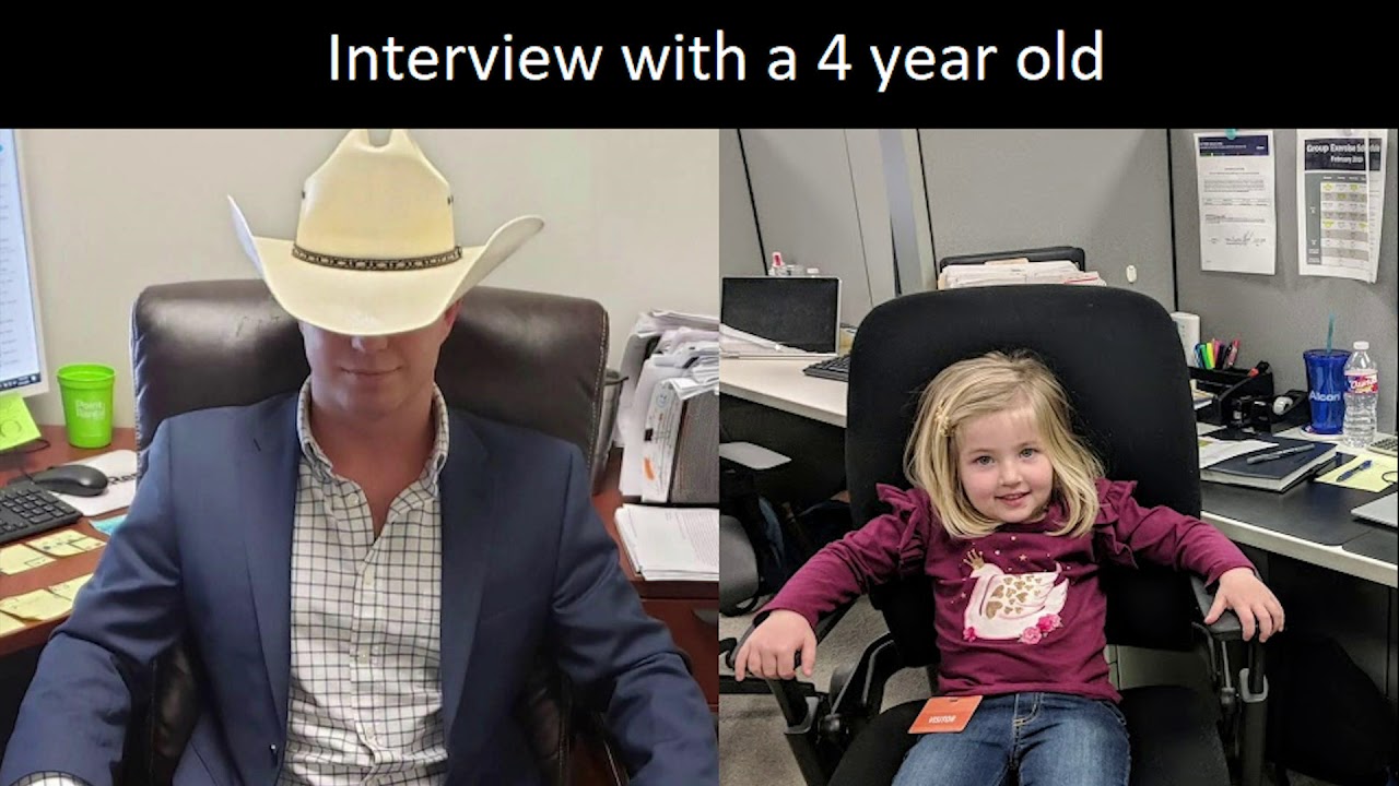 Interview with a 4 year old - YouTube