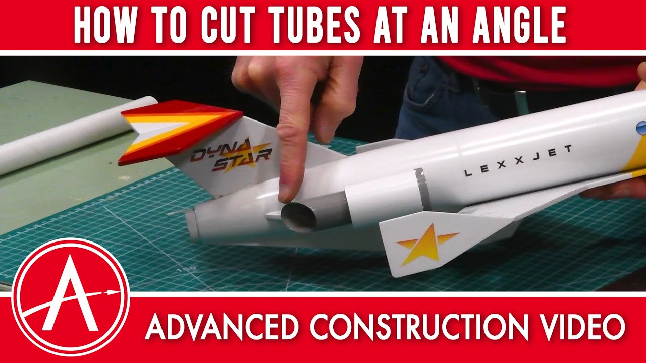 Cutting Tubes at an Angle for Model Rockets - YouTube