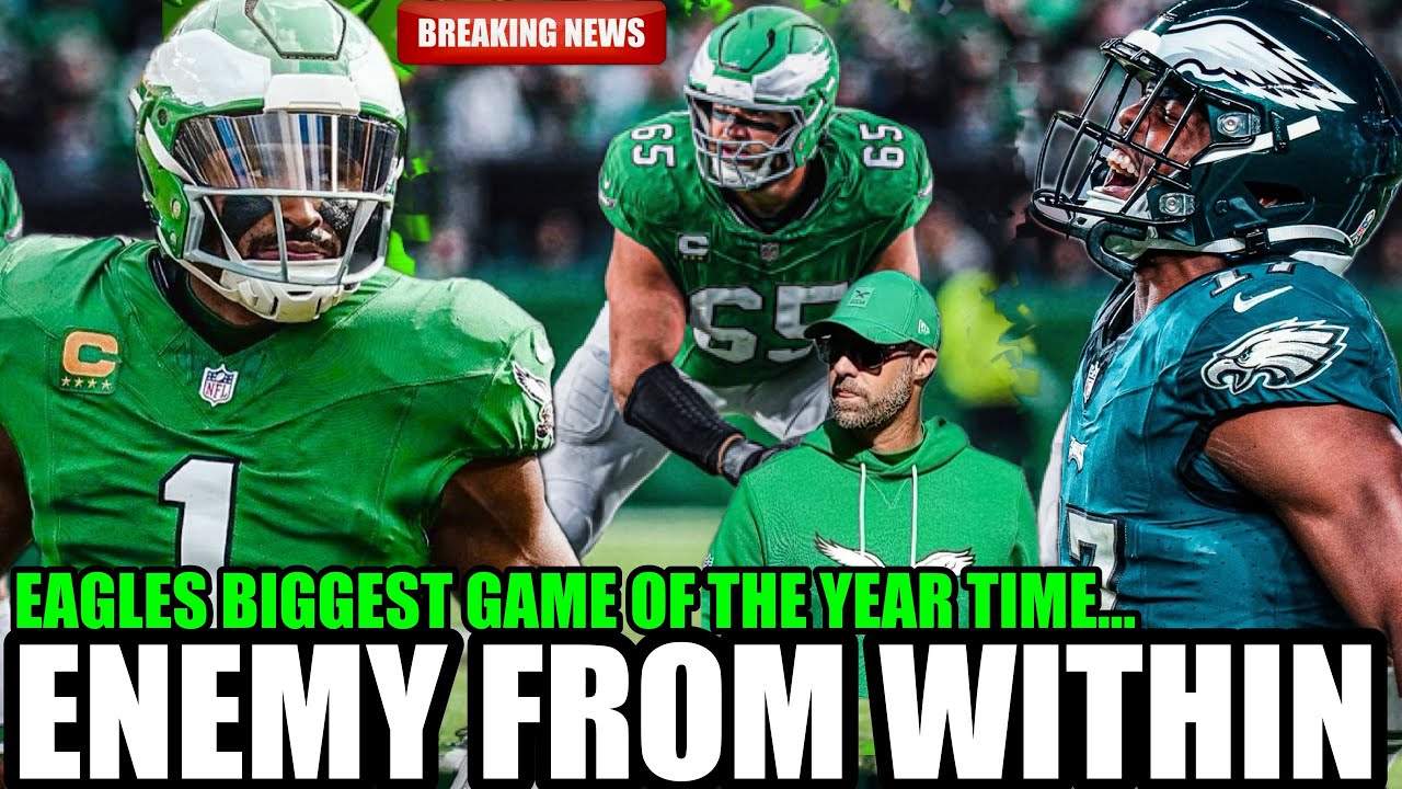 💥Eagles ANGRY At Jalen Hurts? DEFENSE Is INSANE 🚨BIGGEST Game Of Year ...