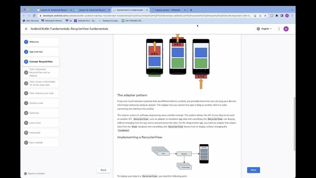 Lecture 10 RecyclerView use cases - YouTube