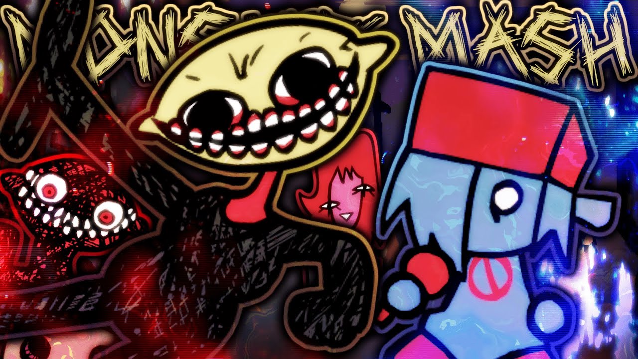 Gib Berish FNF Monster Mash - GFC [VS Monster Mod] - YouTube