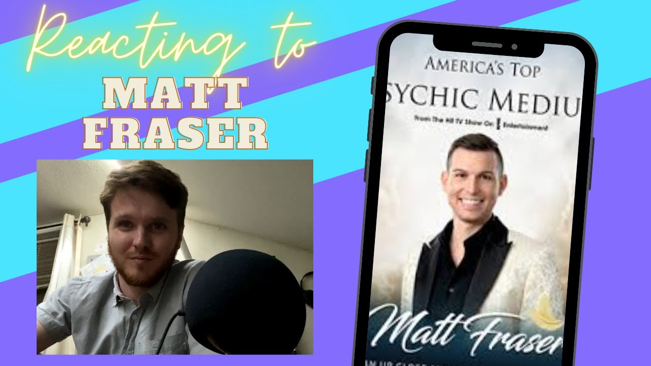 REACTION VIDEO (Matt Fraser) - YouTube