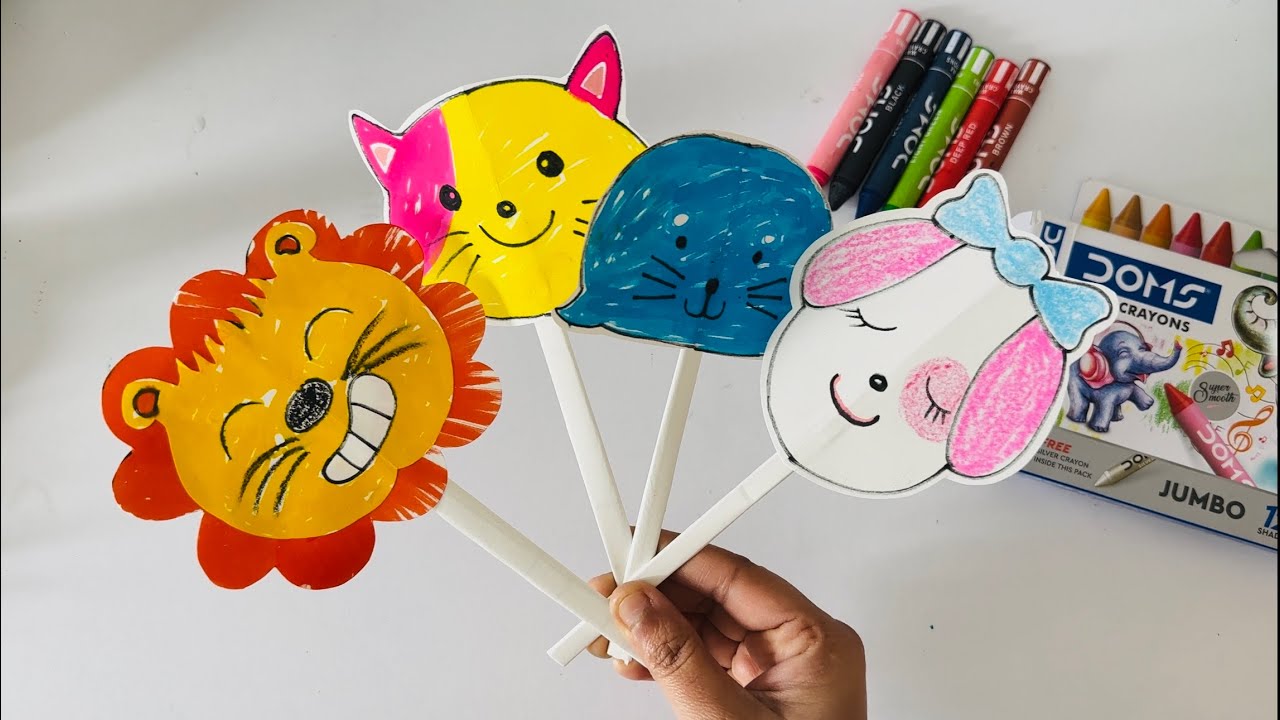 How To Make Stick Puppets Ll Easy Puppets Craft Ideas craftwraftshobha how-to-make-stick-puppets-ll-easy-puppets-craft-ideas-craftwraftshobha