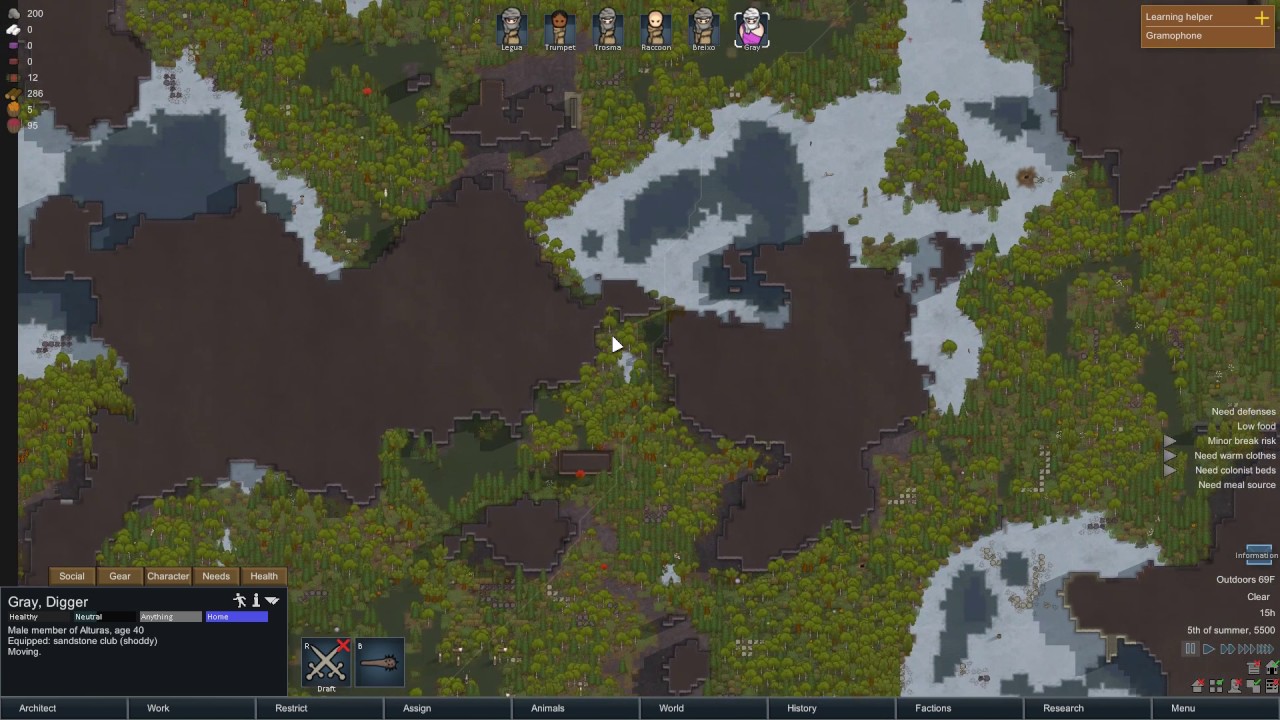 Let's Play Rimworld - The Lost Cannibal Tribe - Episode #1 - SteamOS ...