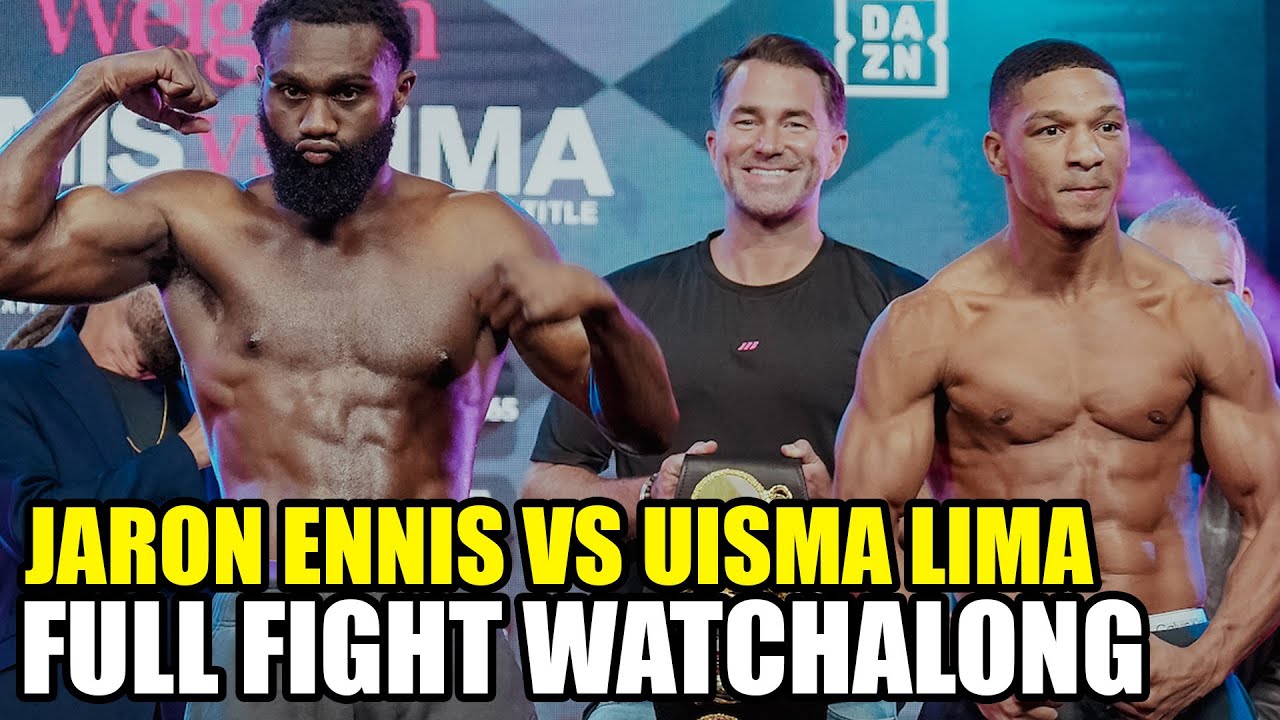 Jaron Ennis Vs Uisma Lima • FULL FIGHT WATCHALONG & LIVE COMMENTARY - YouTube