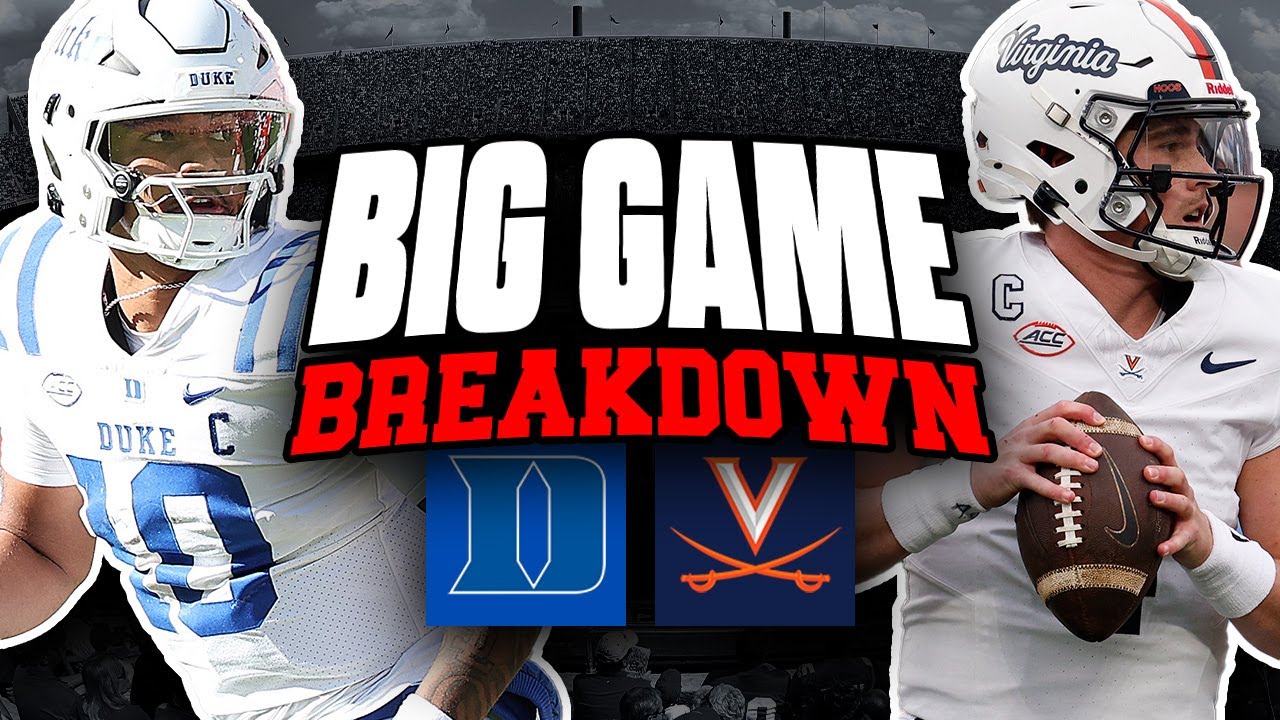 Duke vs. Virginia: Who Wins & WHY | College Football - YouTube