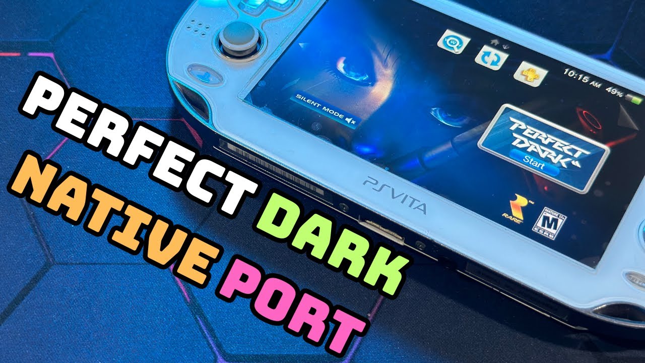 Perfect Dark Port on the Psvita! - YouTube