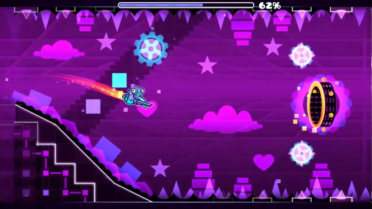 Fire Aura - Lava Gauntlet - Geometry Dash 2.1 - YouTube