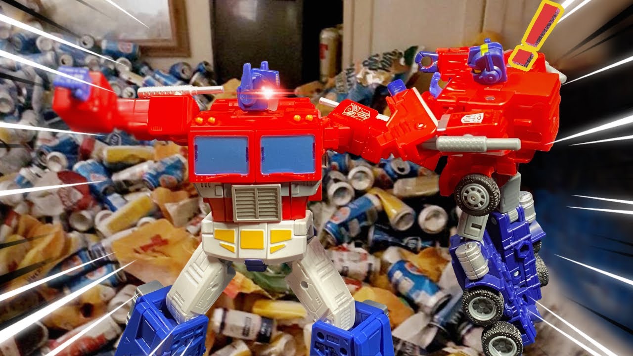 Optimus Prime Jr’s Sad Childhood | Transformers Stop Motion Animation ...