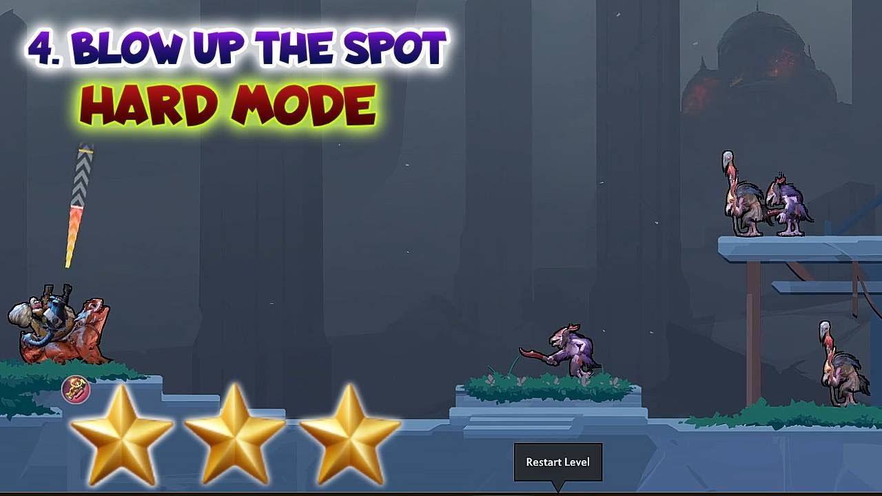 EASY 3Star Blow up the Spot Castle Carnage Hard Mode dota2 crownfall ...