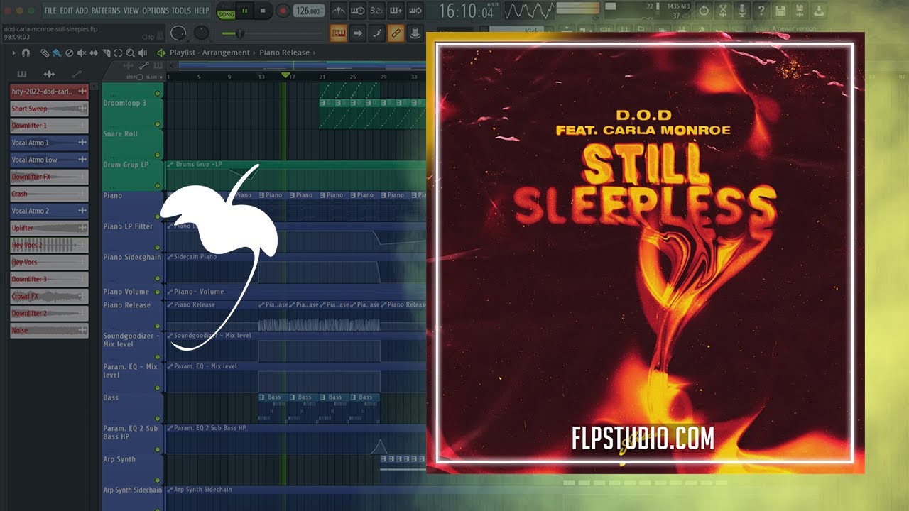 D.O.D feat. Carla Monroe - Still Sleepless (FL Studio Remake) - YouTube