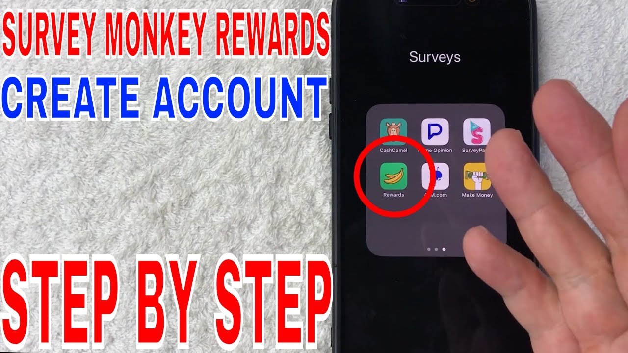 How To Sign Up For Survey Monkey Rewards Account 🔴 - YouTube