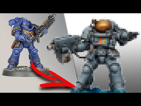 Kitbashing A CUSTOM SPACE MARINE Chapter - Cyclopean Guard - Marine of ...