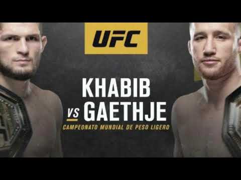 KHABIB NURMAGOMEDOV VS JUSTIN GAETHJE live UFC 254