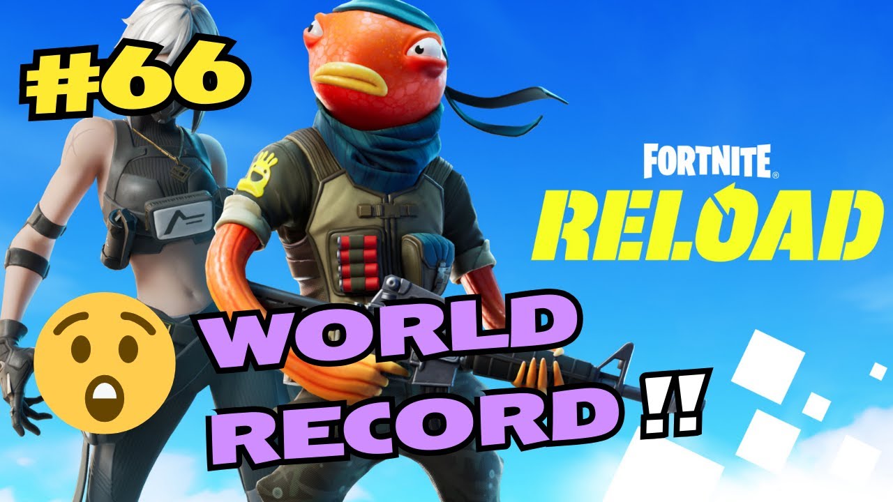 Fortnite Reload World Record?! (66 Kills) - YouTube
