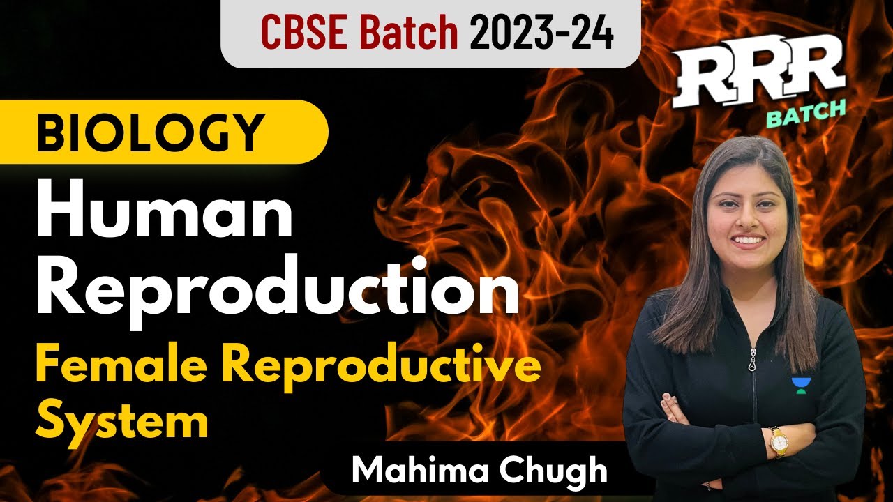 Human Reproduction | Female Reproductive System | Class 12 Biology | RRR Batch | Mahima Chugh ...
