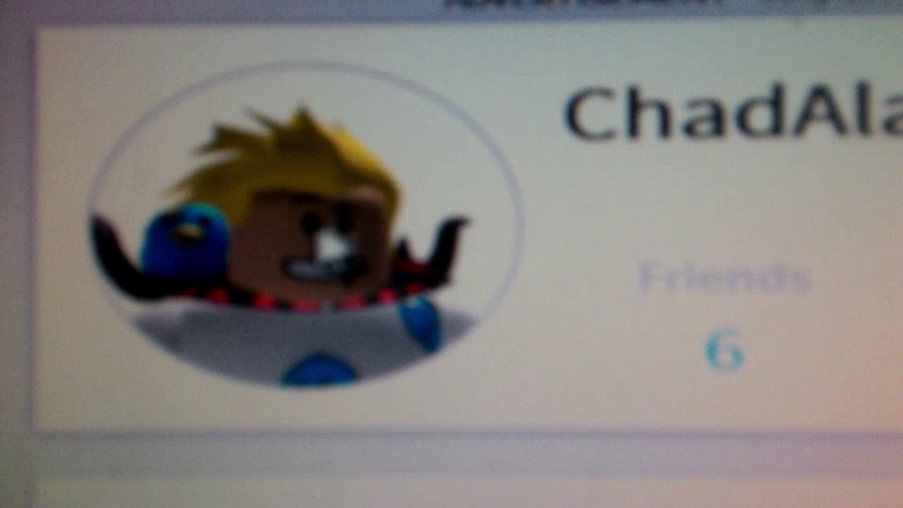 How To addfriend Chad Alan in Roblox - YouTube