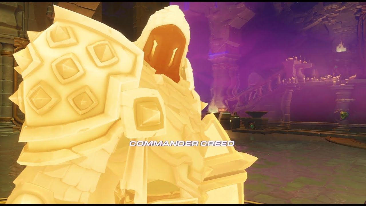 Wayfinder Commander Creed Boss Fight - YouTube