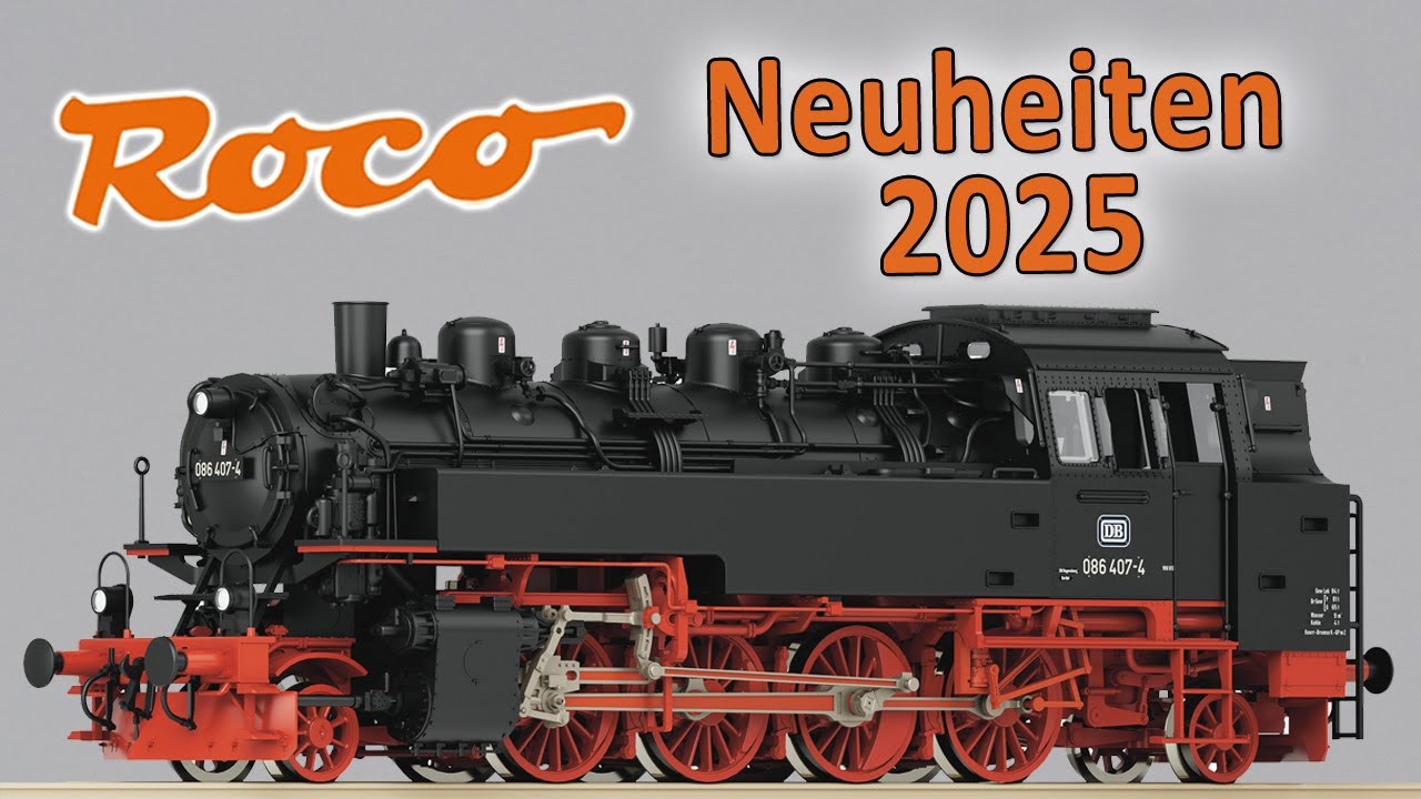 Roco Modellbahn Neuheiten 2025 | Spur H0 - YouTube