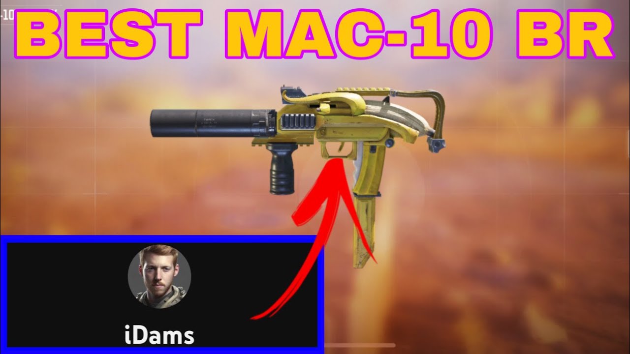 @iDamsYT BEST MAC-10 Gunsmith | CODM BR - YouTube
