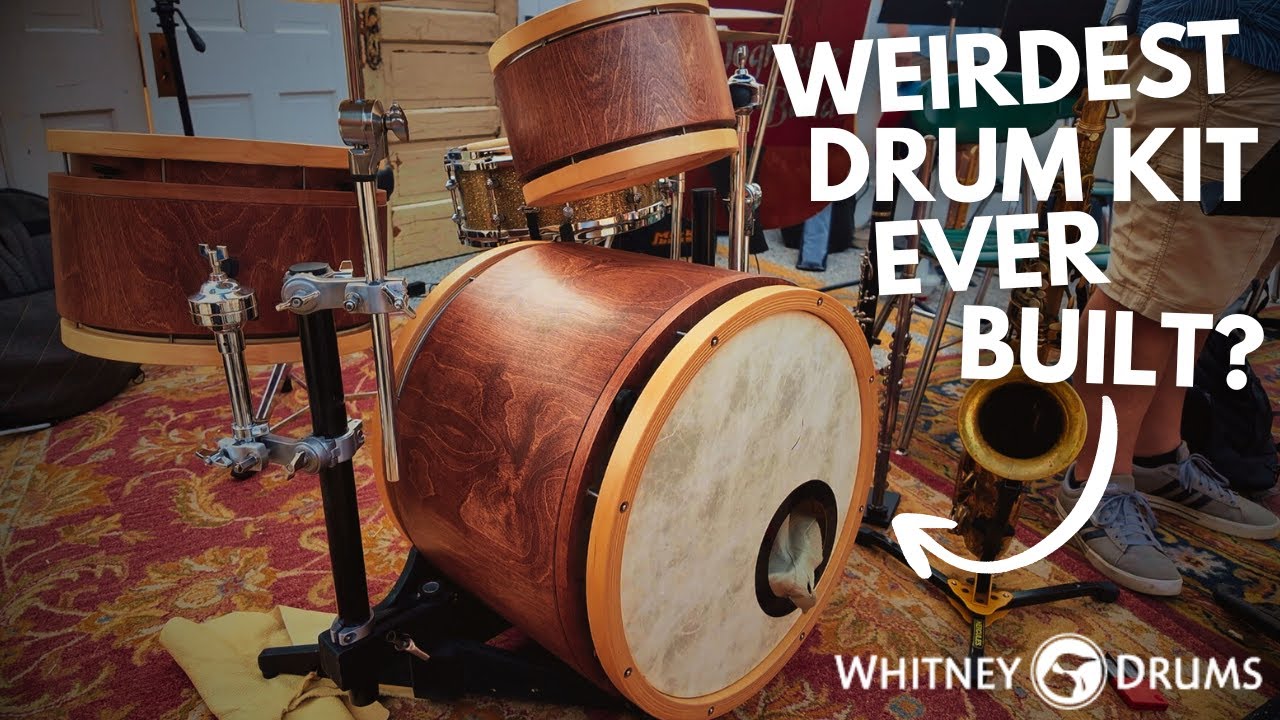 The Weirdest Drum Set I've Ever Played - YouTube