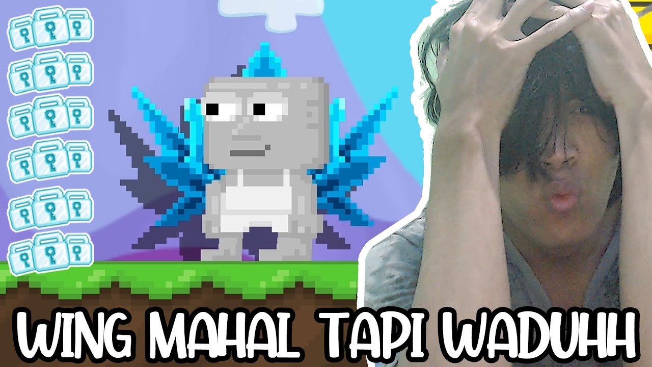 INI WINGS BUKAN SEMBARANG WINGS !! KALU 1 SET BISA BERUBAH - GROWTOPIA ...