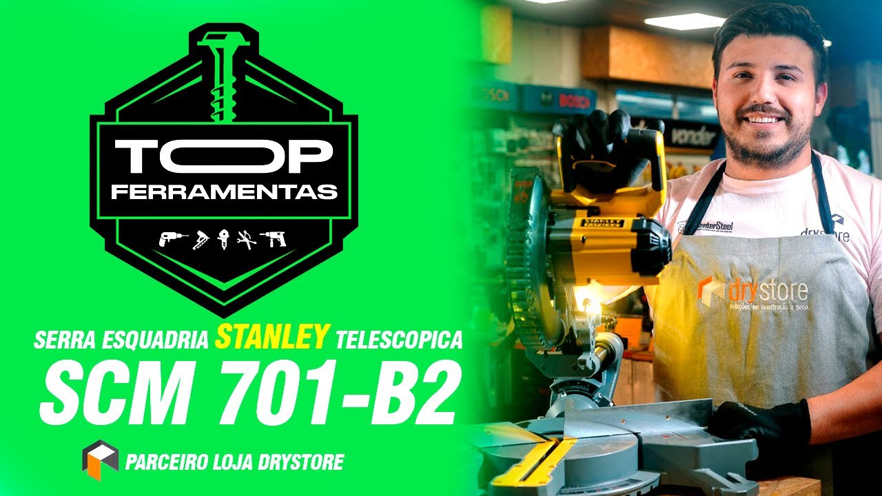 MAQUINA SCM701-B2S DA STANLEY 20V - YouTube