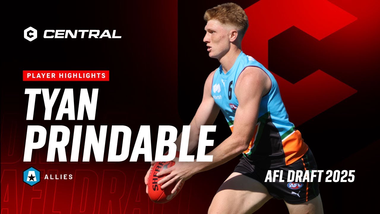 2025 AFL Draft: Tyan Prindable Player Highlights - YouTube