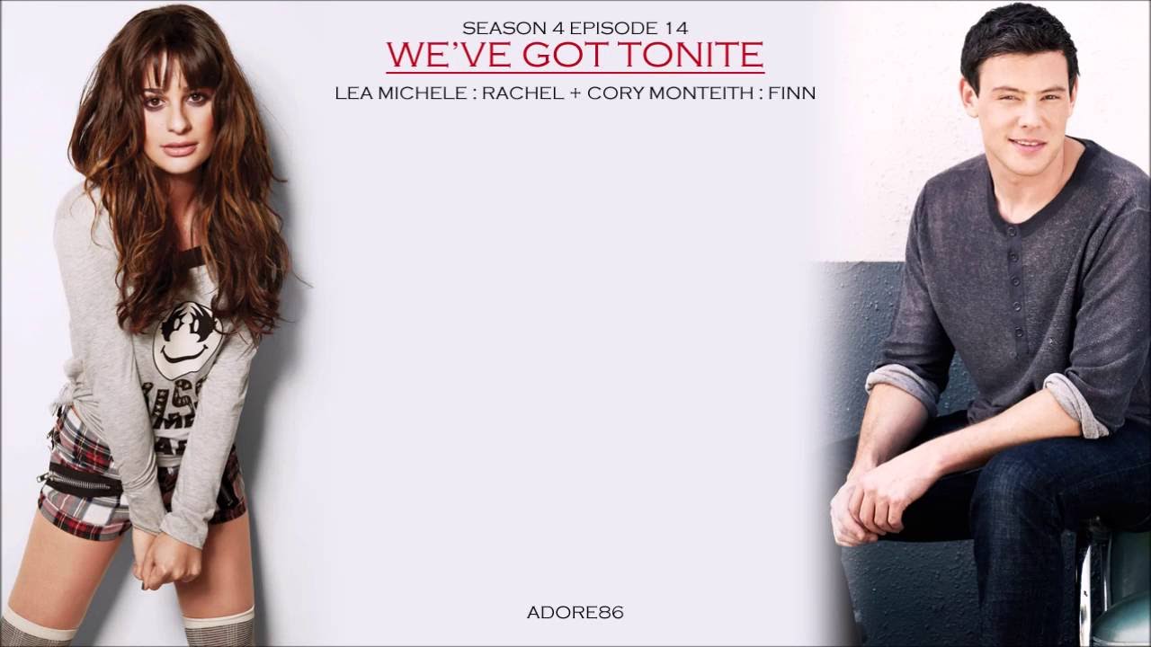 Glee _ We've Got Tonite Lyrics - YouTube